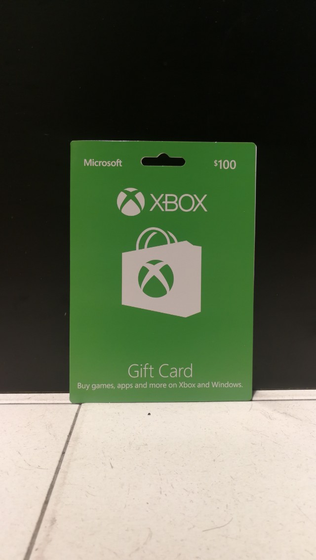 XBOX $100 Store Card, Video Gaming, Video Game Consoles, Others on ...
