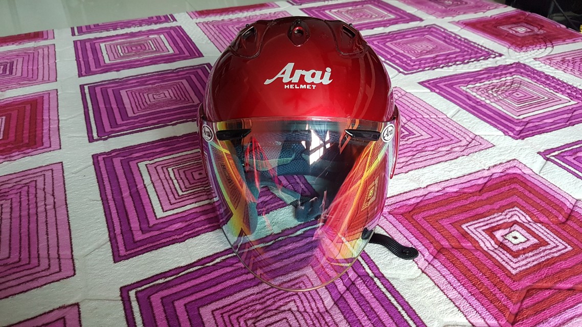 Arai Ram 2, Motorcycles, Motorcycle Apparel on Carousell
