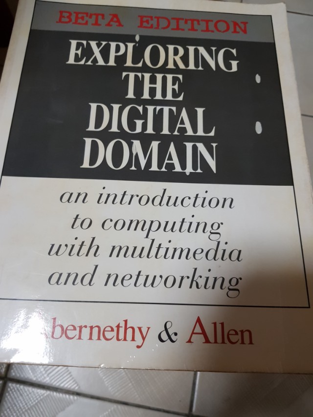 Exploring The Digital Doman, Hobbies & Toys, Books & Magazines ...