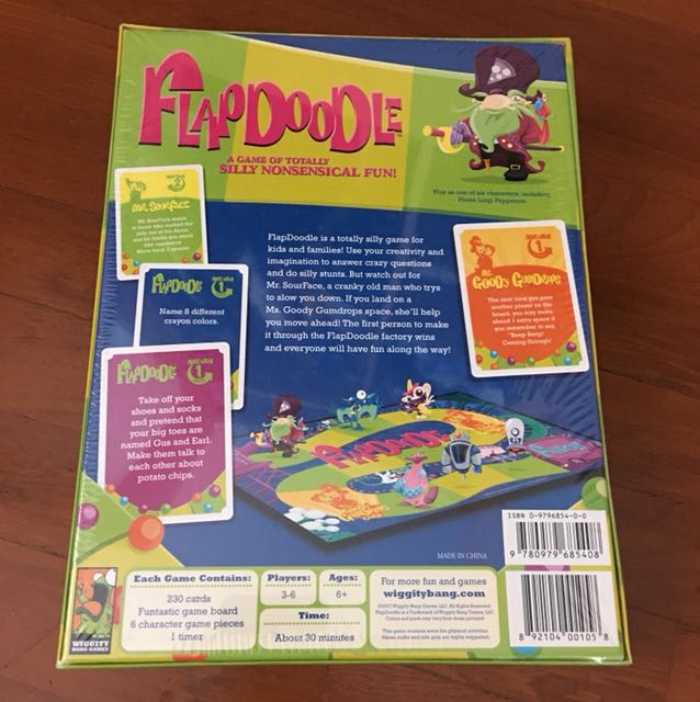 FlapDoodle board game (Brand new), Hobbies & Toys, Toys & Games on ...