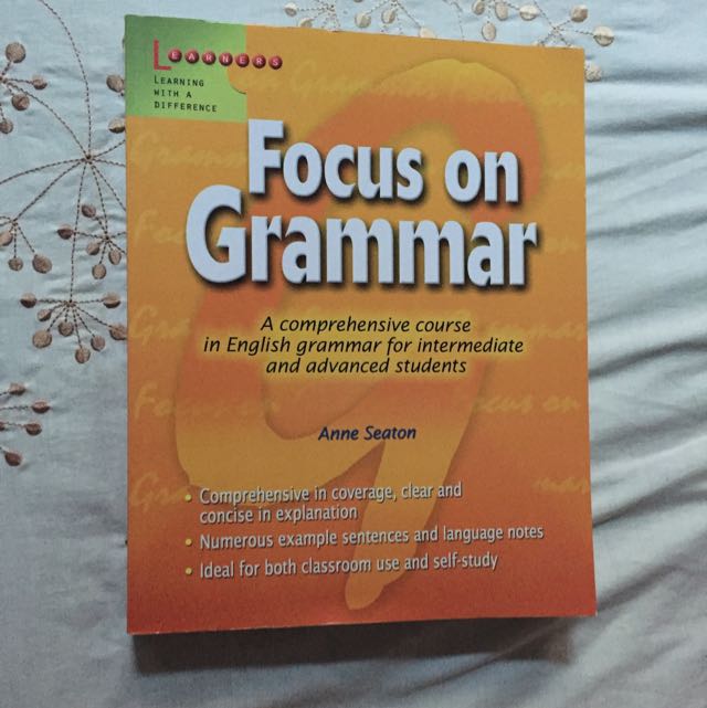 focus on grammar english workbook / textbook, Hobbies & Toys, Books ...