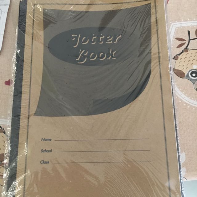 Jotter Book - Blank, Hobbies & Toys, Books & Magazines, Textbooks on ...