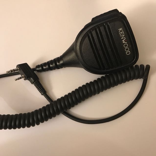 Kenwood PTT pump mic microphone, TV & Home Appliances, TV ...