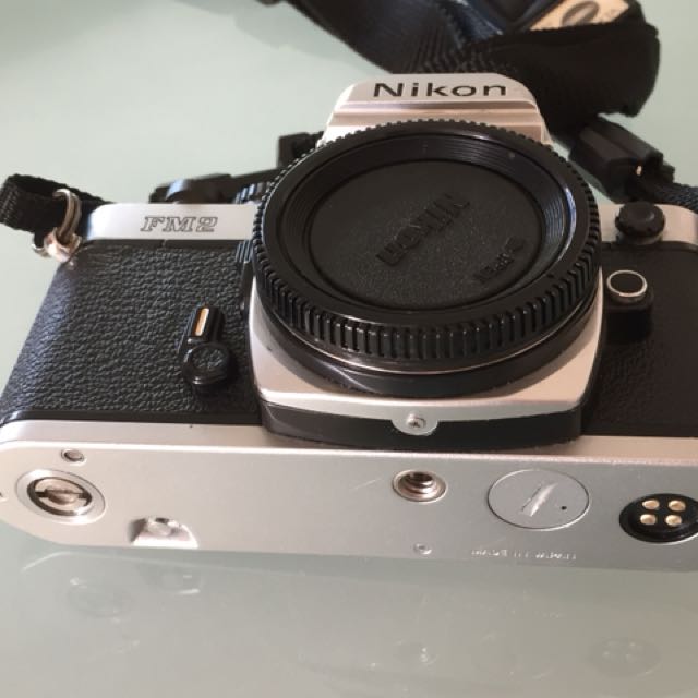 Nikon Fm2 with titanium shutter, Photography, Cameras on Carousell