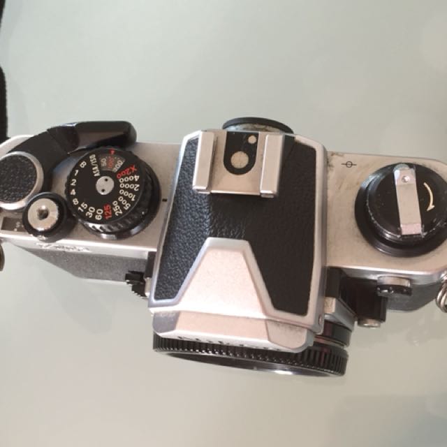 Nikon Fm2 with titanium shutter, Photography, Cameras on Carousell