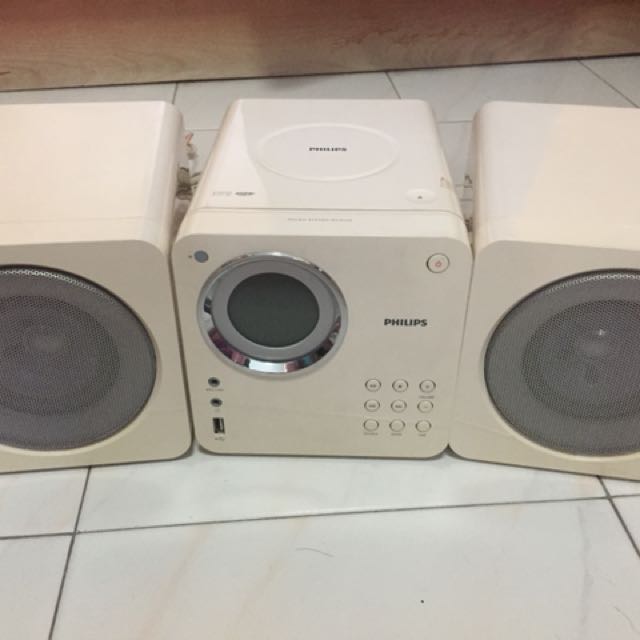 Philips Cube micro music system MCM103 MCM103/98, Audio, Portable Music ...