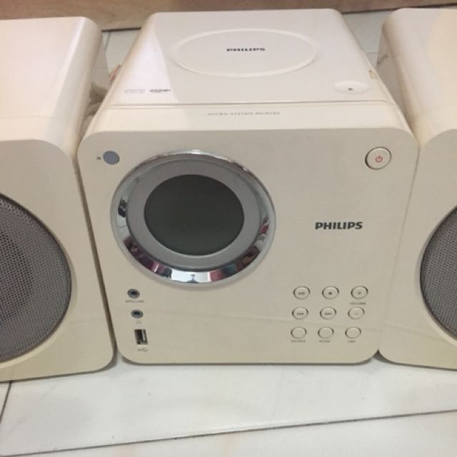Philips Cube micro music system MCM103 MCM103/98, Audio, Portable Music ...