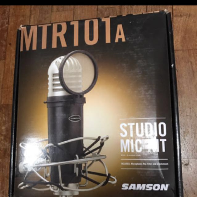 Samson Studio Mic Kit MTR101A, Hobbies & Toys, Music & Media, Musical ...
