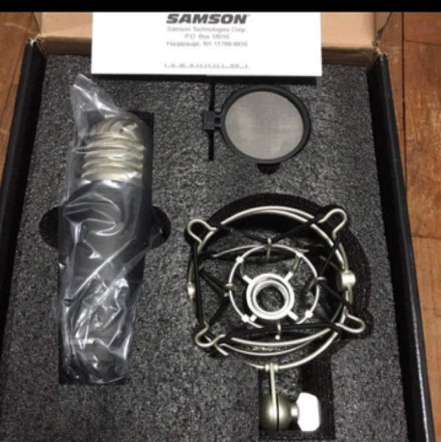 Samson Studio Mic Kit MTR101A, Hobbies & Toys, Music & Media, Musical ...