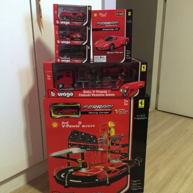 Shell V Power Ferrari Passion Series Complete Set, Hobbies & Toys, Toys ...