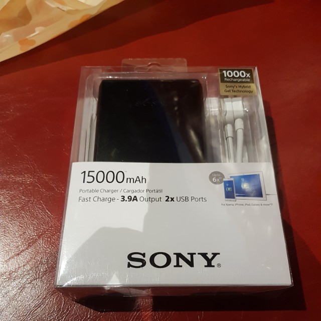 Sony portable charger, Mobile Phones & Gadgets, Mobile & Gadget ...