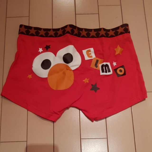 Universal Studios Japan Elmo boxers, Men's Fashion, Bottoms, Sleep and ...