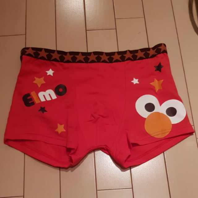 Universal Studios Japan Elmo boxers, Men's Fashion, Bottoms, Sleep and ...