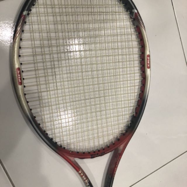 Wilson Tennis Racket PWS Hammer System, Sports Equipment, Sports ...