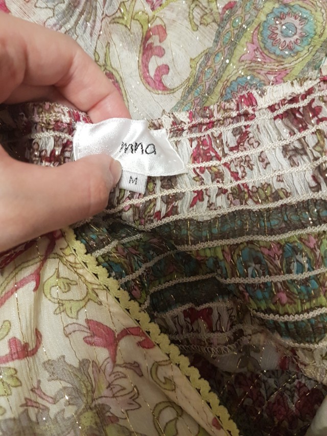 Colourful translucent top, Women's Fashion, Tops, Blouses on Carousell