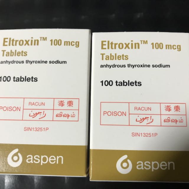 Eltroxin Tablets(100 mcg), Pet Supplies, Pet Food on Carousell