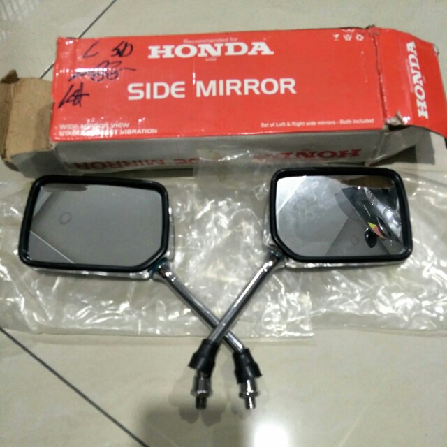 Honda rectangular side mirror, Motorcycles, Motorcycle Accessories on ...