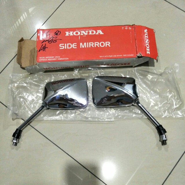 Honda rectangular side mirror, Motorcycles, Motorcycle Accessories on ...