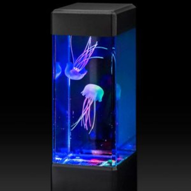 Aquarium Night Light Lamp Led Artificial Seajelly Tank Swimming Mood ...