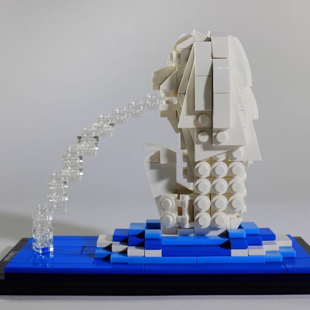 Lego - Custom Merlion architecture set, Hobbies & Toys, Toys & Games on ...