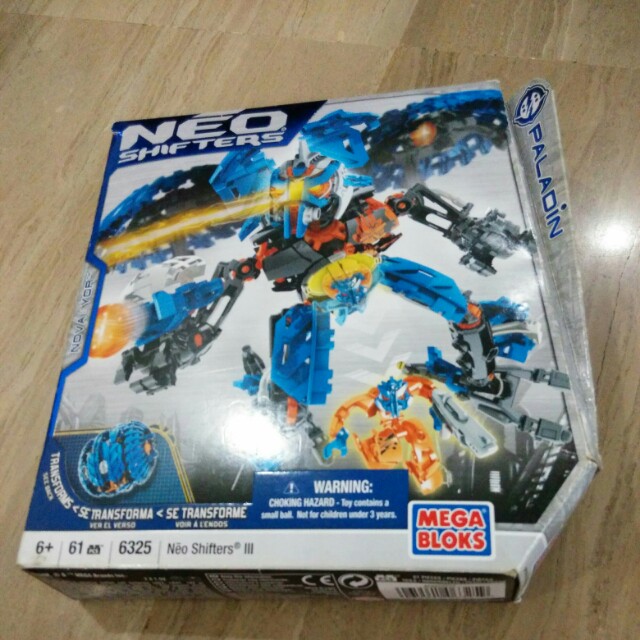 Mega Blocks Neo Shifters Paladin 6325 Transformer Bricks, Hobbies ...