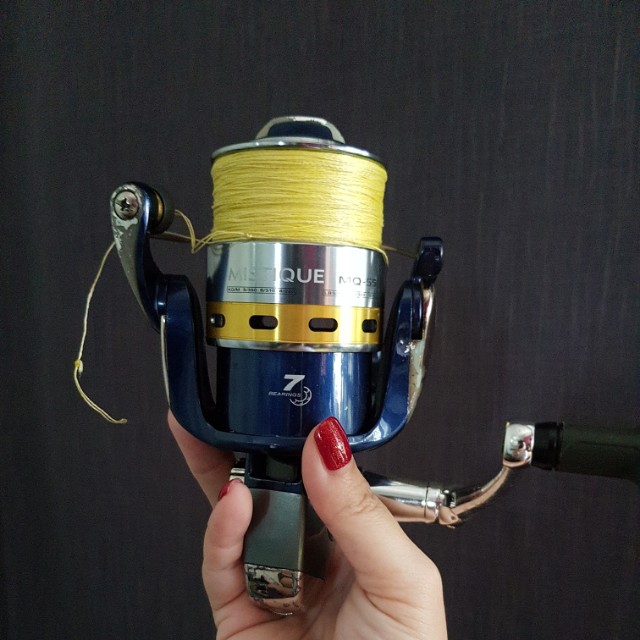 Okuma Mistique MQ-55 Fishing Reel, Sports Equipment, Fishing on Carousell