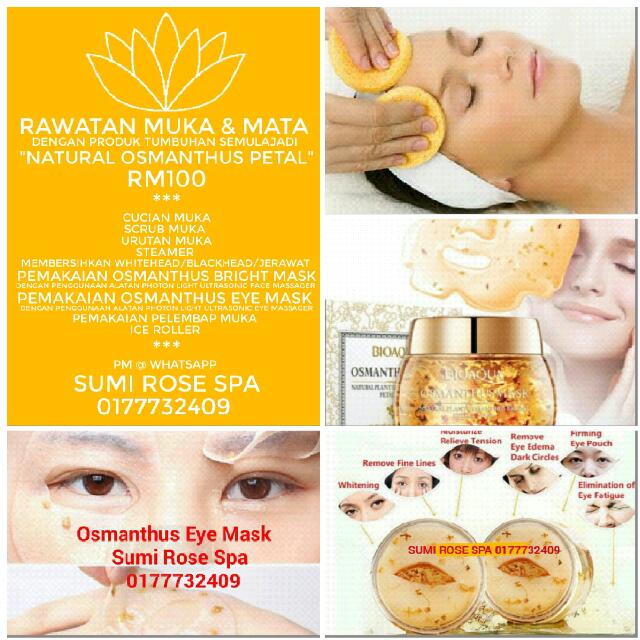 RAWATAN MUKA & MATA PAKEJ DARI PRODUK TUMBUHAN SEMULAJADI "NATURAL ...