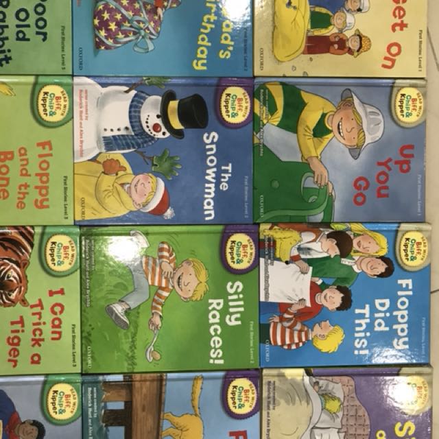 Read with Biff, Chip & Kipper level 1, 2, 3 (12 books), Hobbies & Toys ...