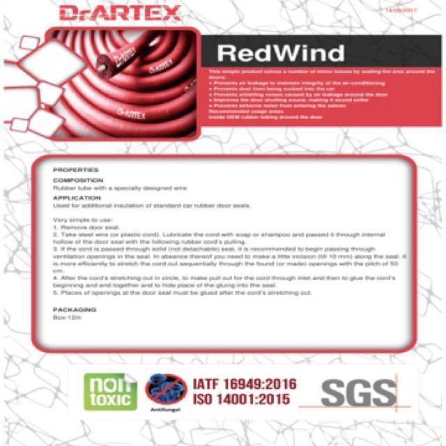 SOUNDPROOF DOORS SOUNDPROOFING CARS DR ARTEX REDWIND, Car Accessories ...