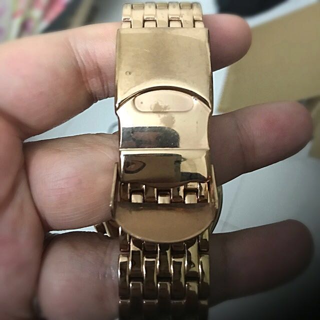 Swatch Irony Rose Gold (Unisex), Luxury, Watches on Carousell