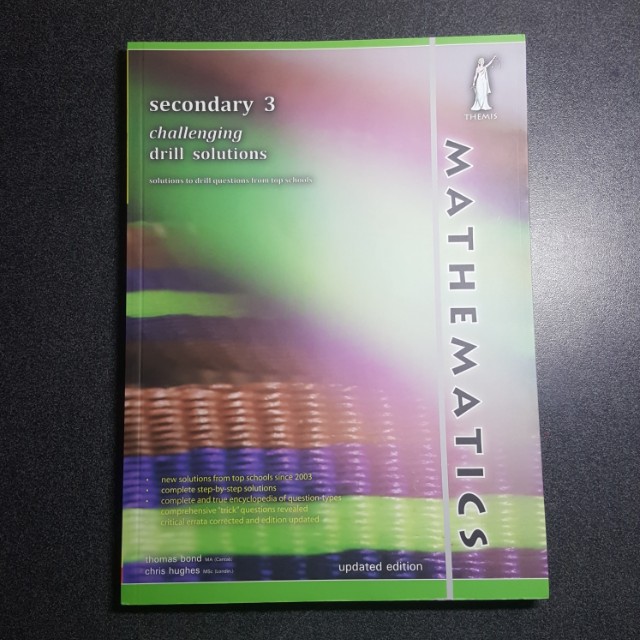 Themis Sec 3 Math Guide (Question and Solution book set of 2), Hobbies ...