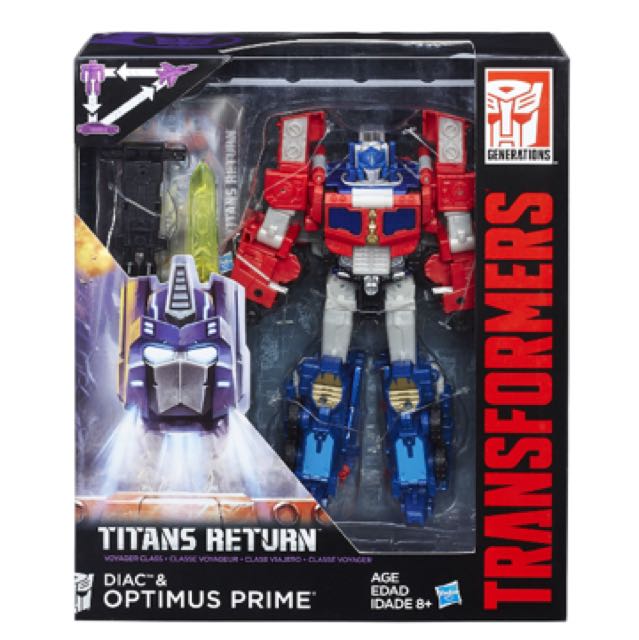 Transformers Generations Titans Return Voyager Class Optimus Prime ...