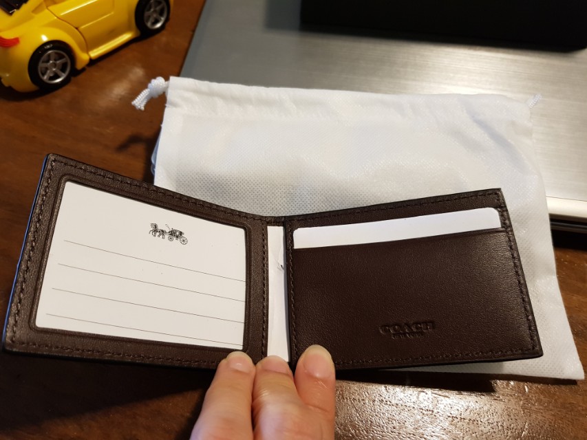 Auth Coach Card Case or Inlet, Luxury, Bags & Wallets on Carousell