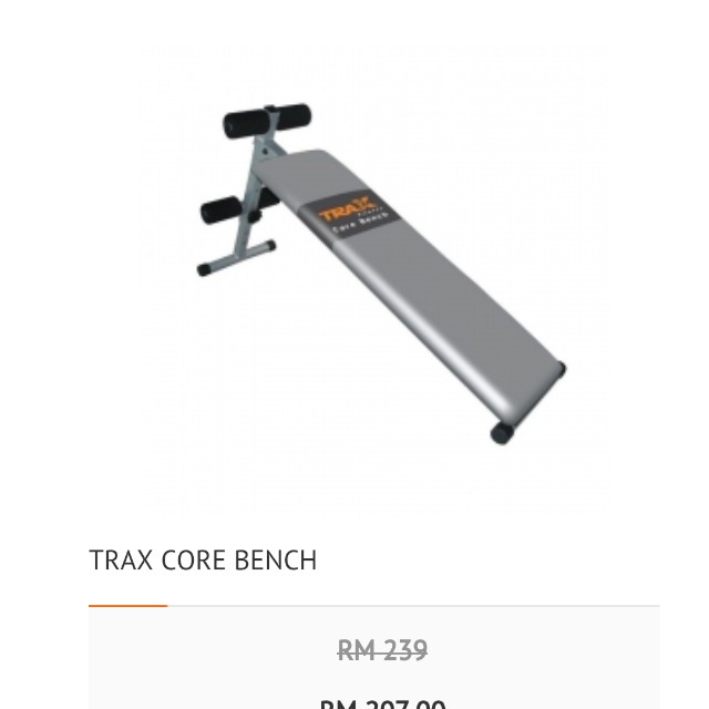 Core Bench, Sports Equipment, Exercise & Fitness, Cardio & Fitness ...