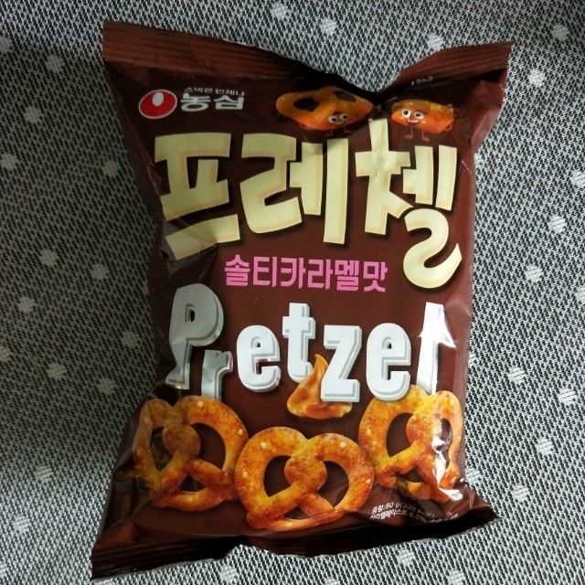 Korean Pretzel Snack, Food & Drinks, Packaged & Instant Food on Carousell