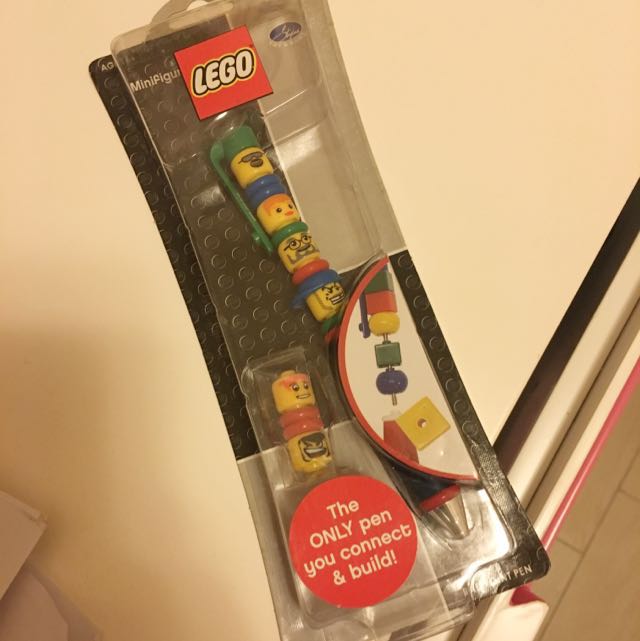 再減價！！極罕有Lego Minifigure Pen, 興趣及遊戲, 玩具 & 遊戲類 - Carousell