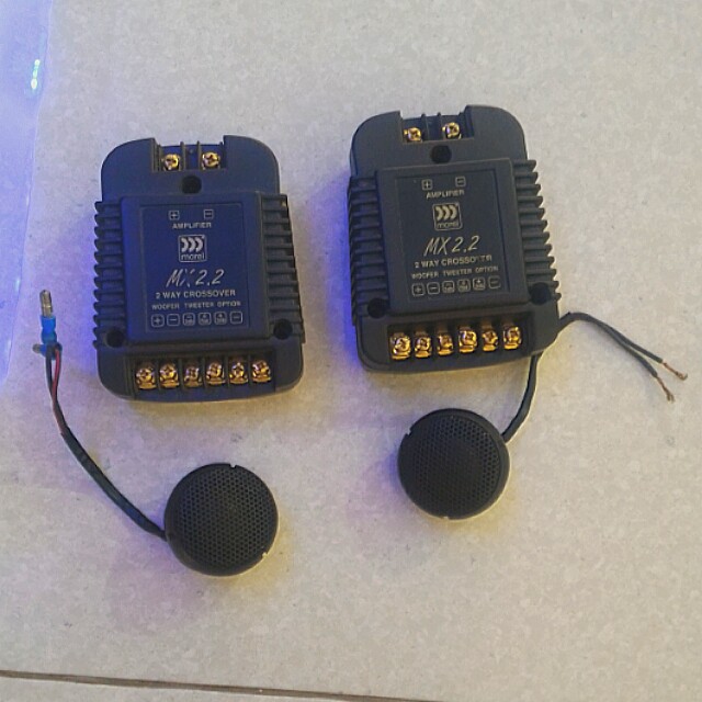 Morel MX2.2 crossover + tweeter, Audio, Soundbars, Speakers ...