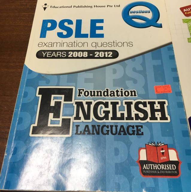 P6 foundation English assessment book & psle past year, Hobbies & Toys ...