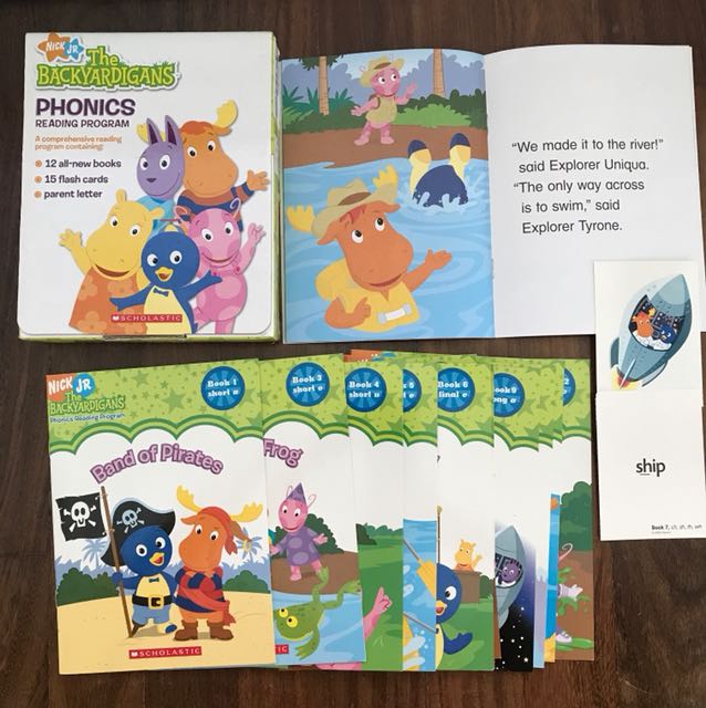 Phonics the Backyardigans, Hobbies & Toys, Books & Magazines, Fiction ...