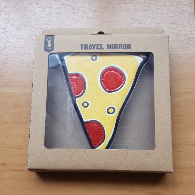 Pizza Mirror, Women's Fashion, Watches & Accessories, Other Accessories ...