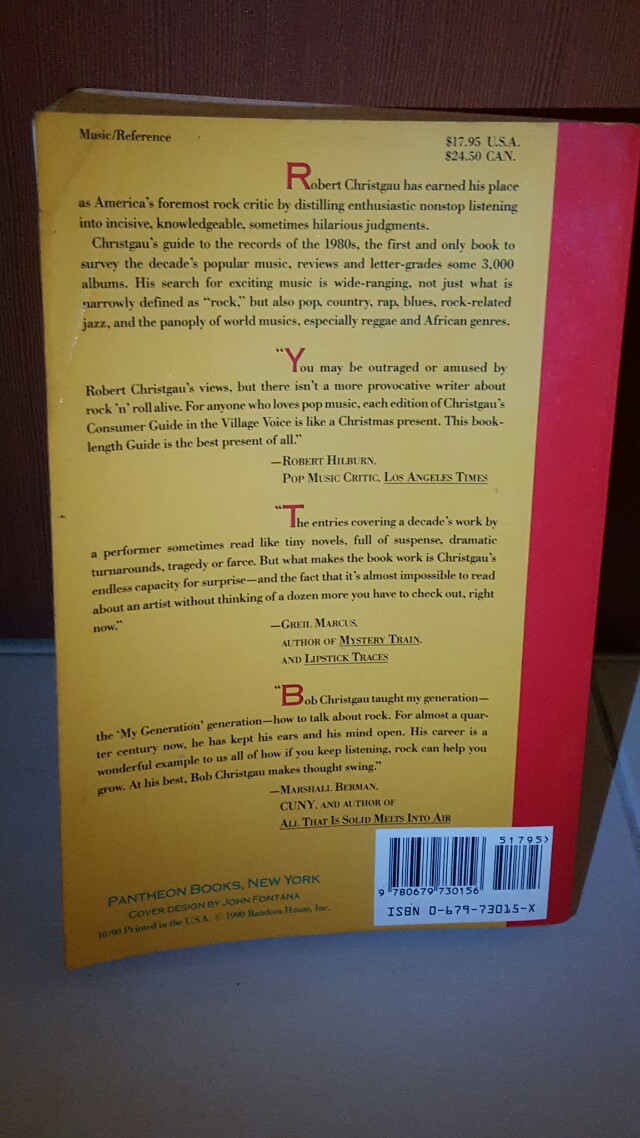 Record Guide - The 80's book, Hobbies & Toys, Books & Magazines ...