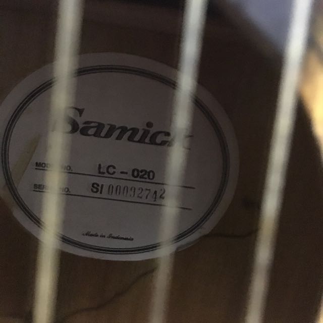 Samick LC-020 Guitar, Hobbies & Toys, Music & Media, Musical Instruments on Carousell