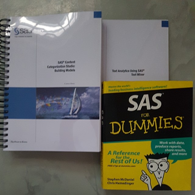 SAS For Dummies, Hobbies & Toys, Books & Magazines, Children's Books on ...