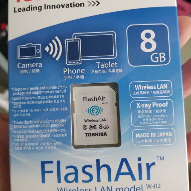 Sarawak Lens: Toshiba FlashAir 8GB SD Card Review, 46% OFF