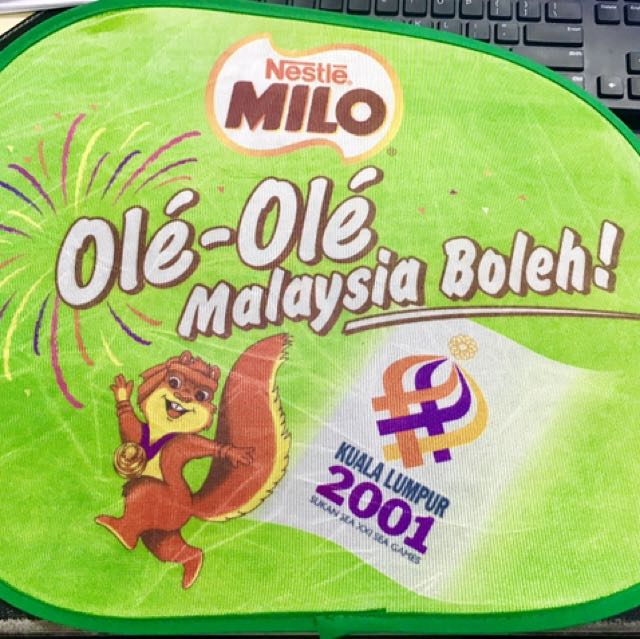 Vintage Milo Car Sun Shade, Hobbies & Toys, Collectibles & Memorabilia, Vintage Collectibles on ...