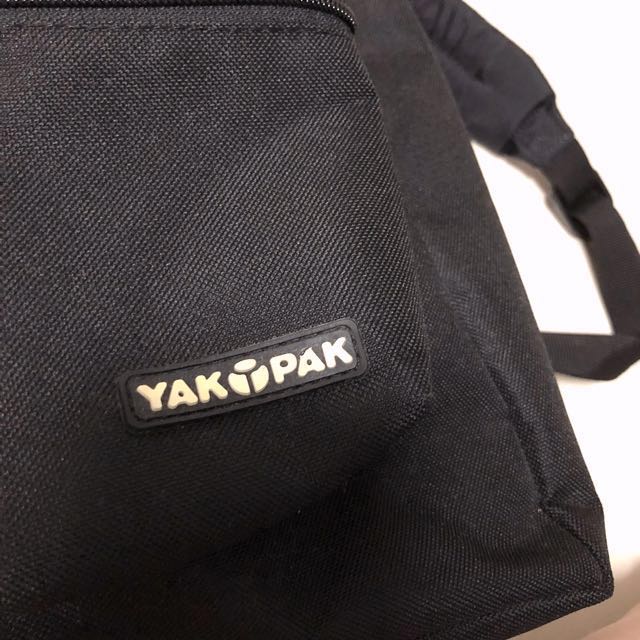 Yak Pak backpack - Plain black, Men's Fashion, Bags, Backpacks on Carousell