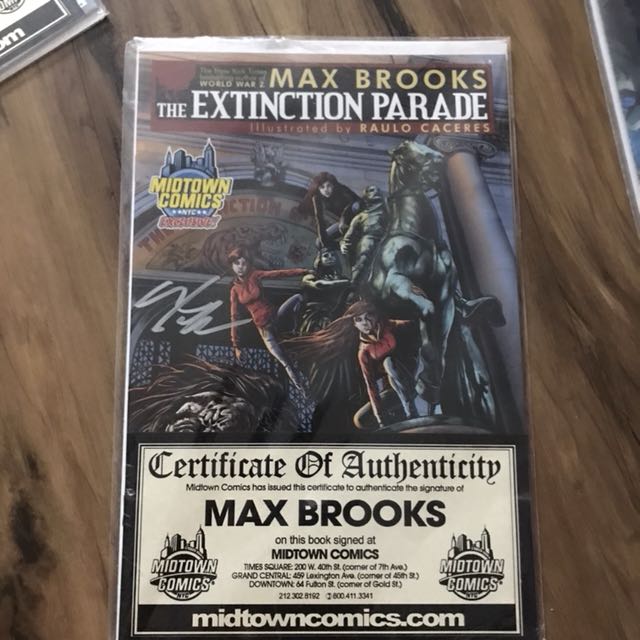 Autographed comic books (with COA), Hobbies & Toys, Books & Magazines ...