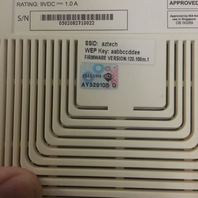 Aztec wireless router, Computers & Tech, Parts & Accessories ...