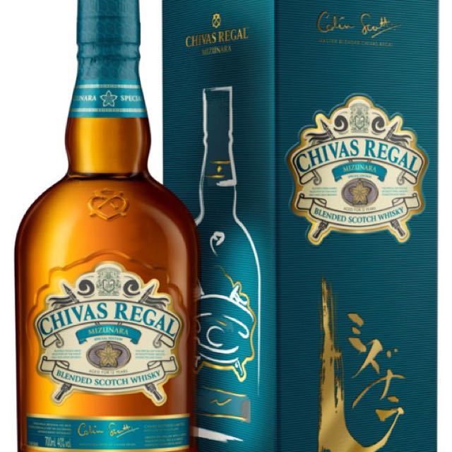 Chivas Regal Mizunara, Food & Drinks, Alcoholic Beverages on Carousell