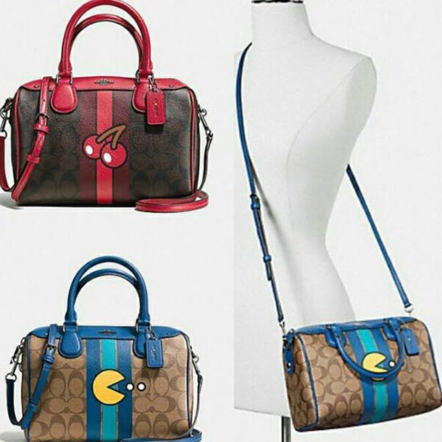 Coach Signature Pac man, Women's Fashion, Bags & Wallets, Purses ...